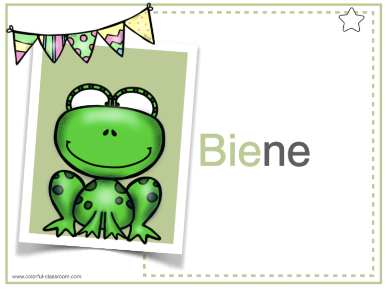 Lesespaziergang: Frühling - Colorful Classroom