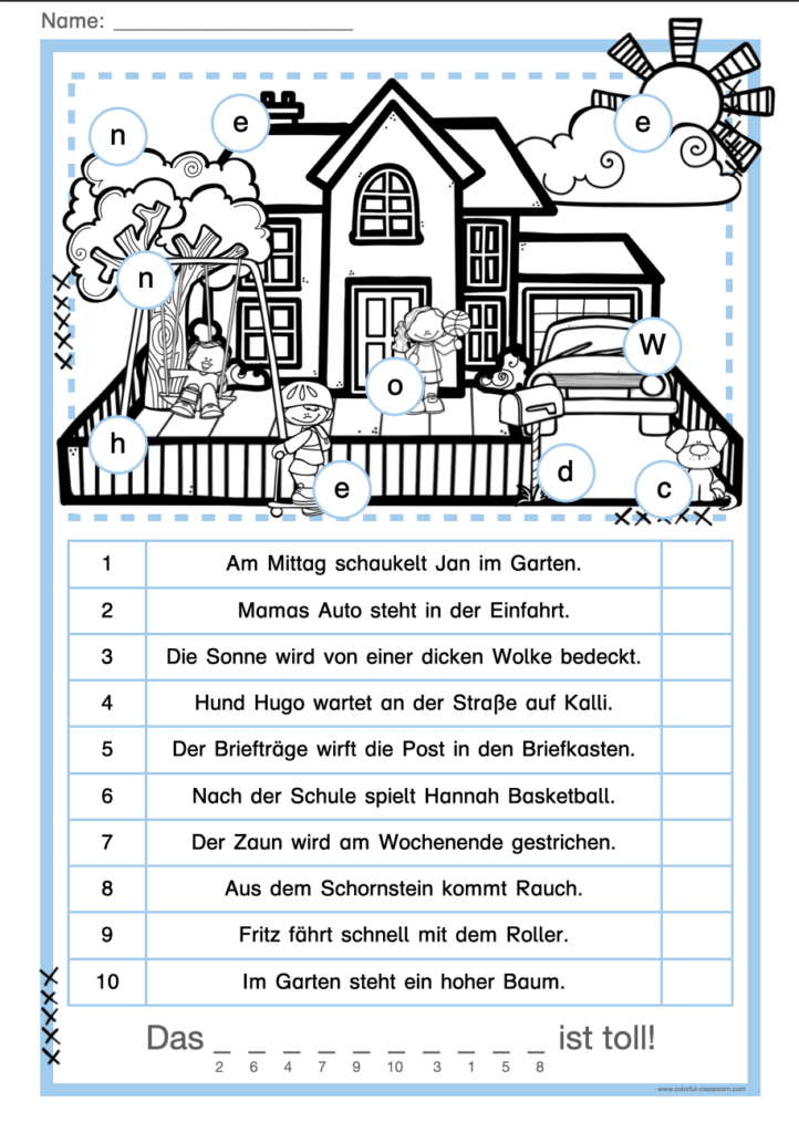 Lesespur – Set - Colorful Classroom