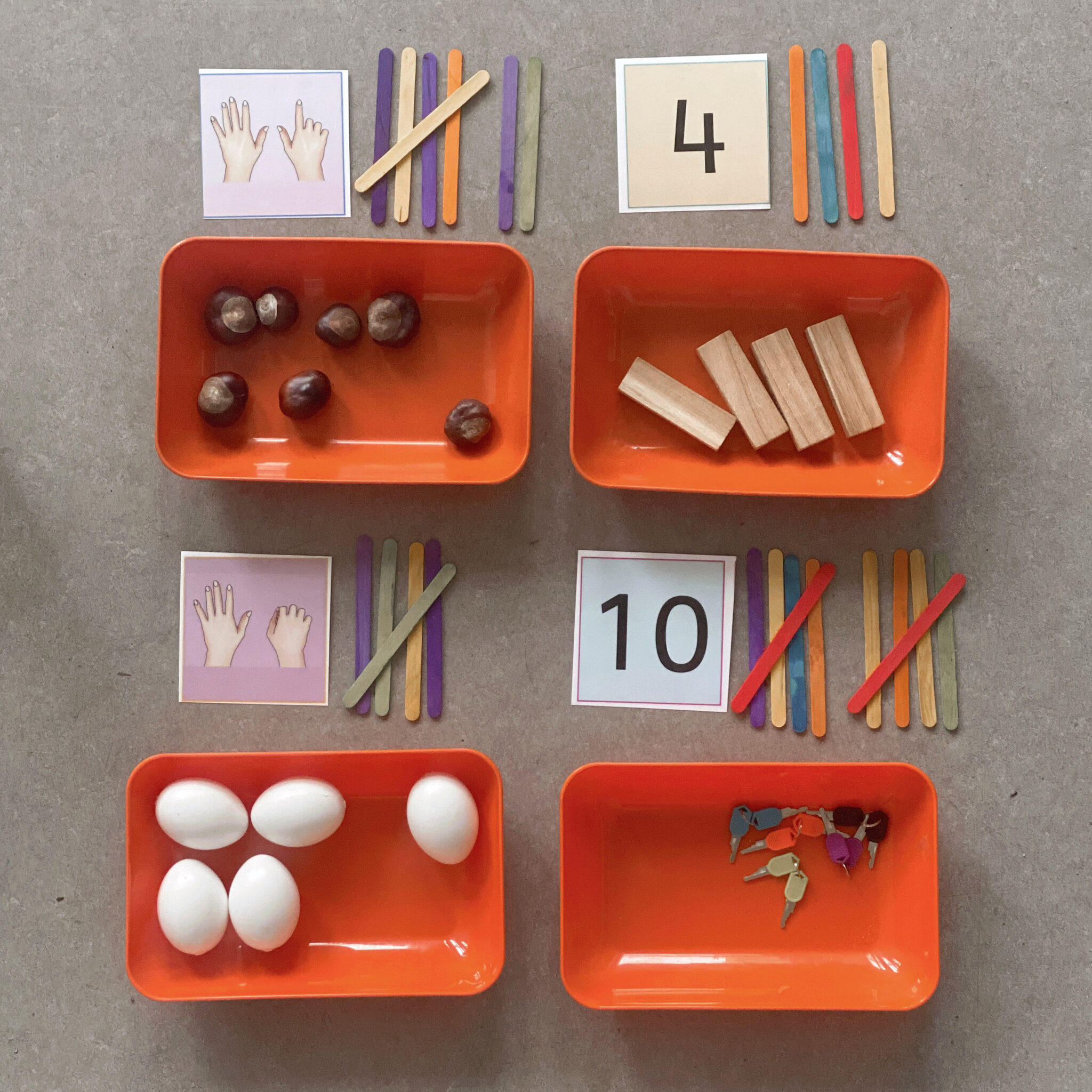 Mengen 2 - Colorful Classroom